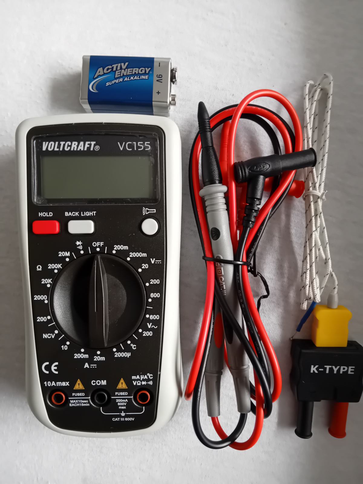 DIGITALNI MULTIMETER VOLTCRAFT VC155