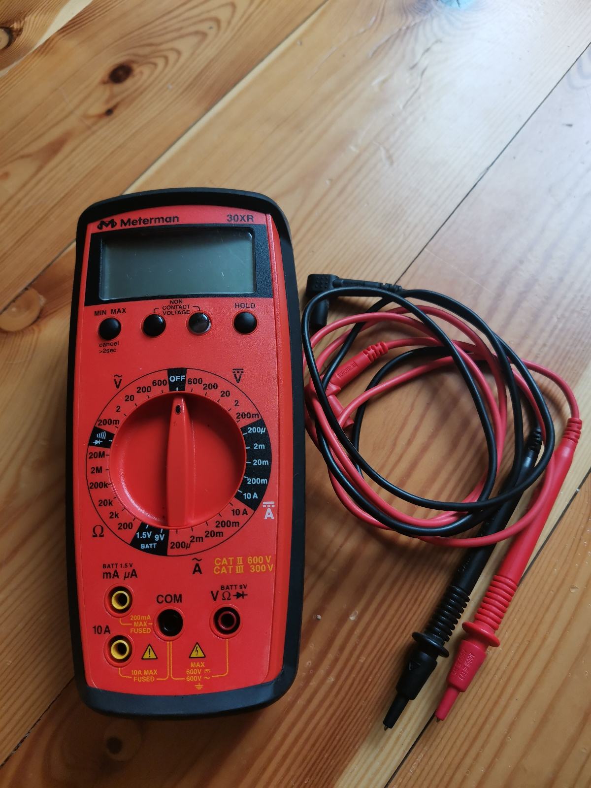 multimeter Meterman 30XR