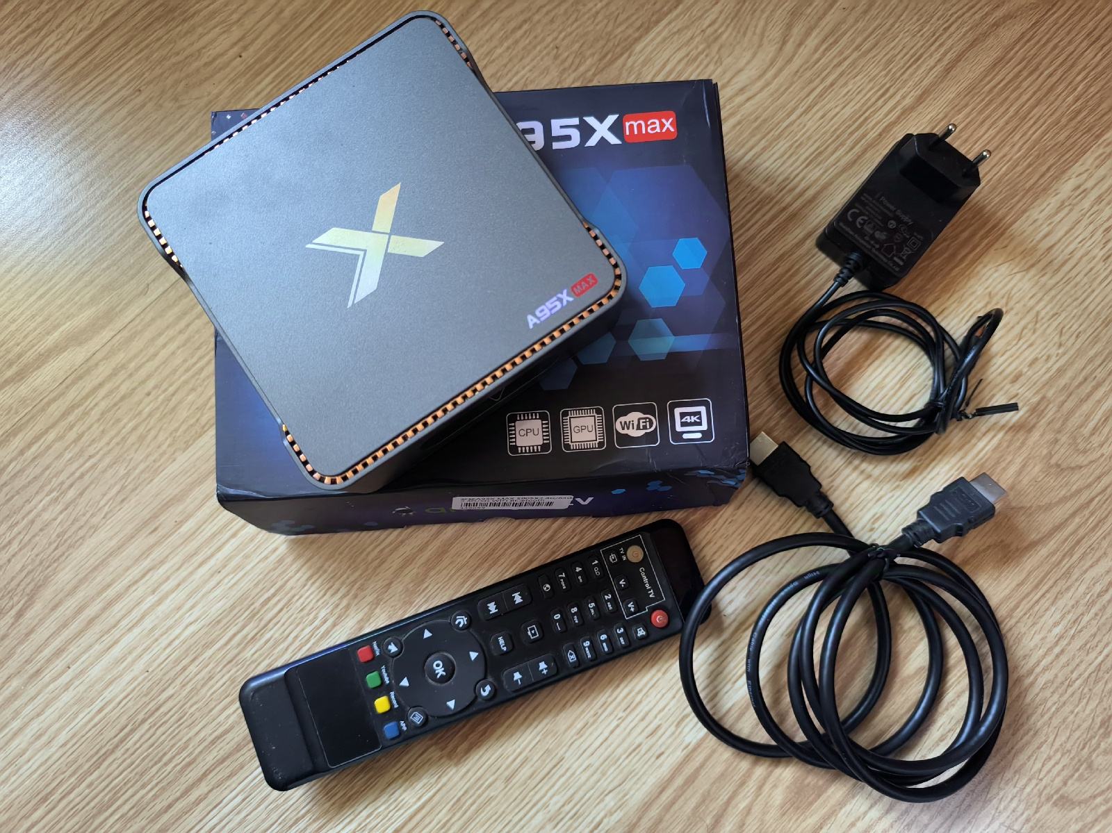 4K Android TV box A95X Max 4/64 GB