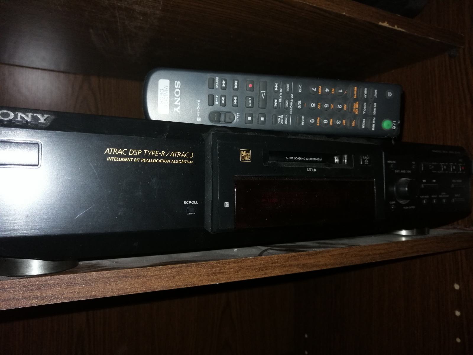 Mini disk ATRAC 3 DSP Sony