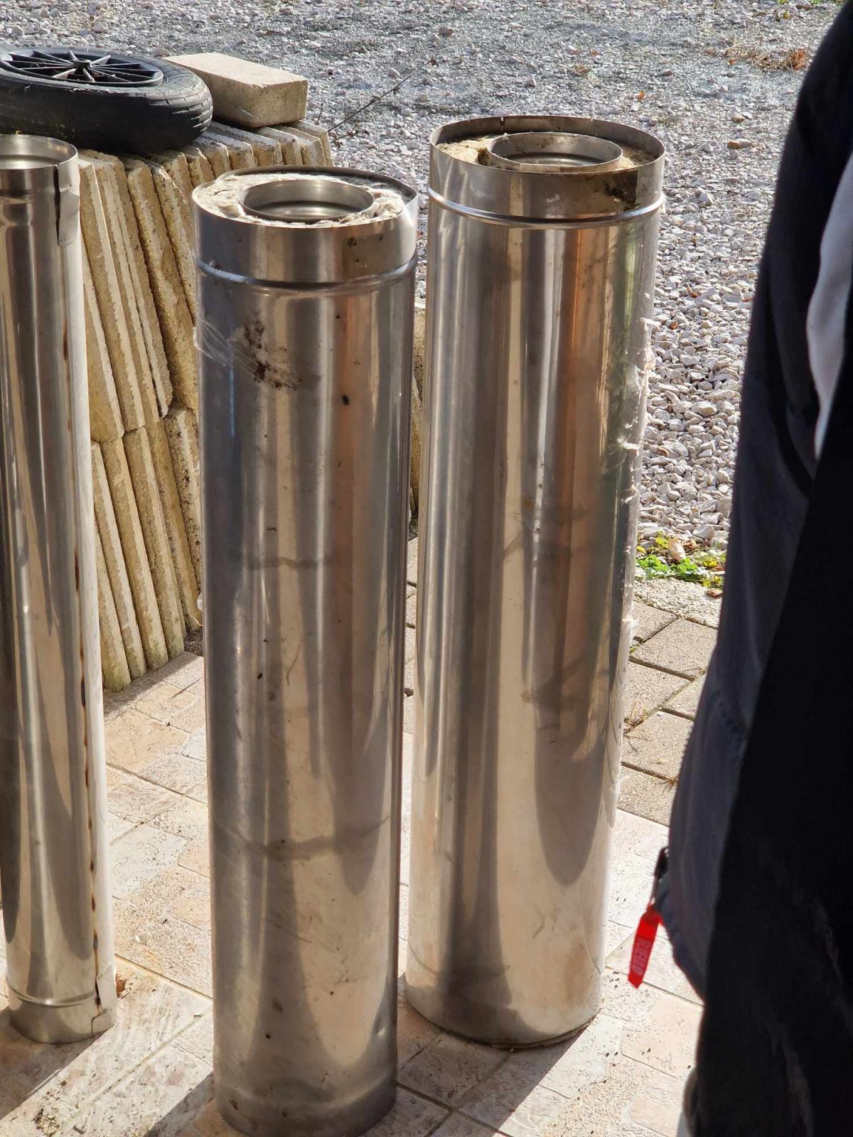 3-Slojne INOX dimniške cevi fi 130 - dimnik