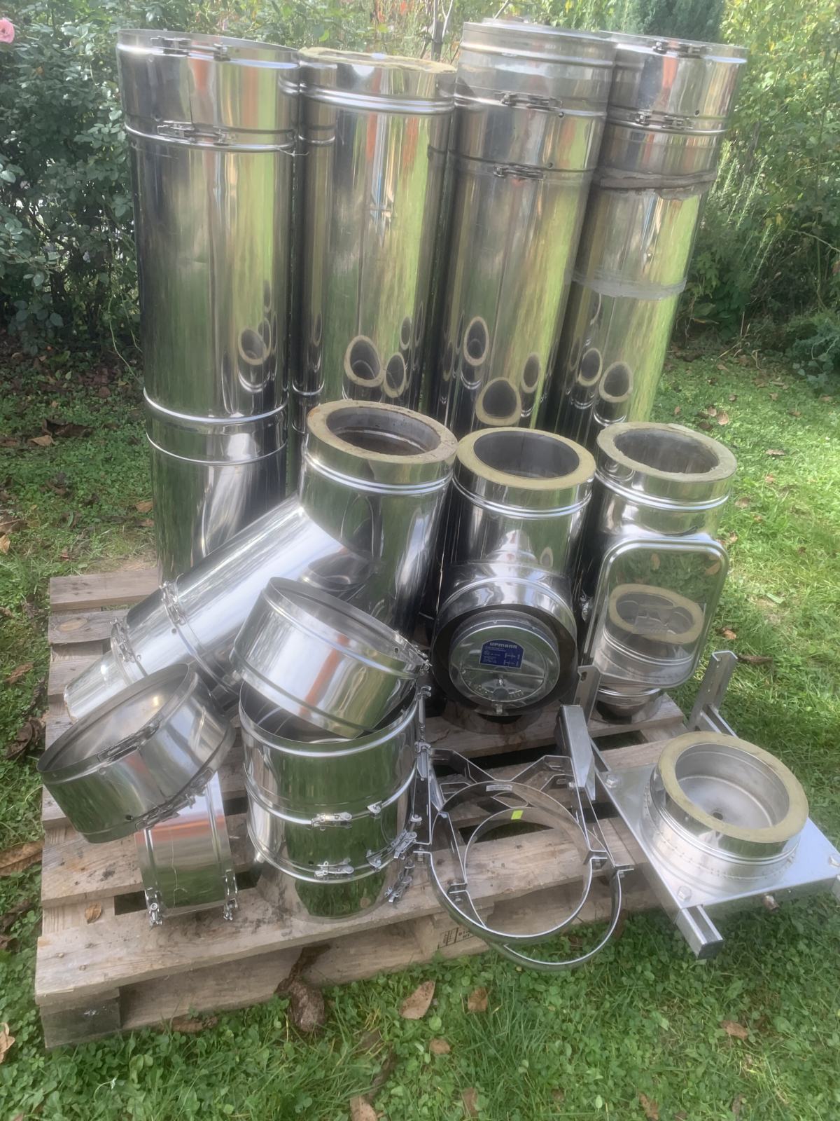 Dimnik Inox- dvoslojni 180 mm