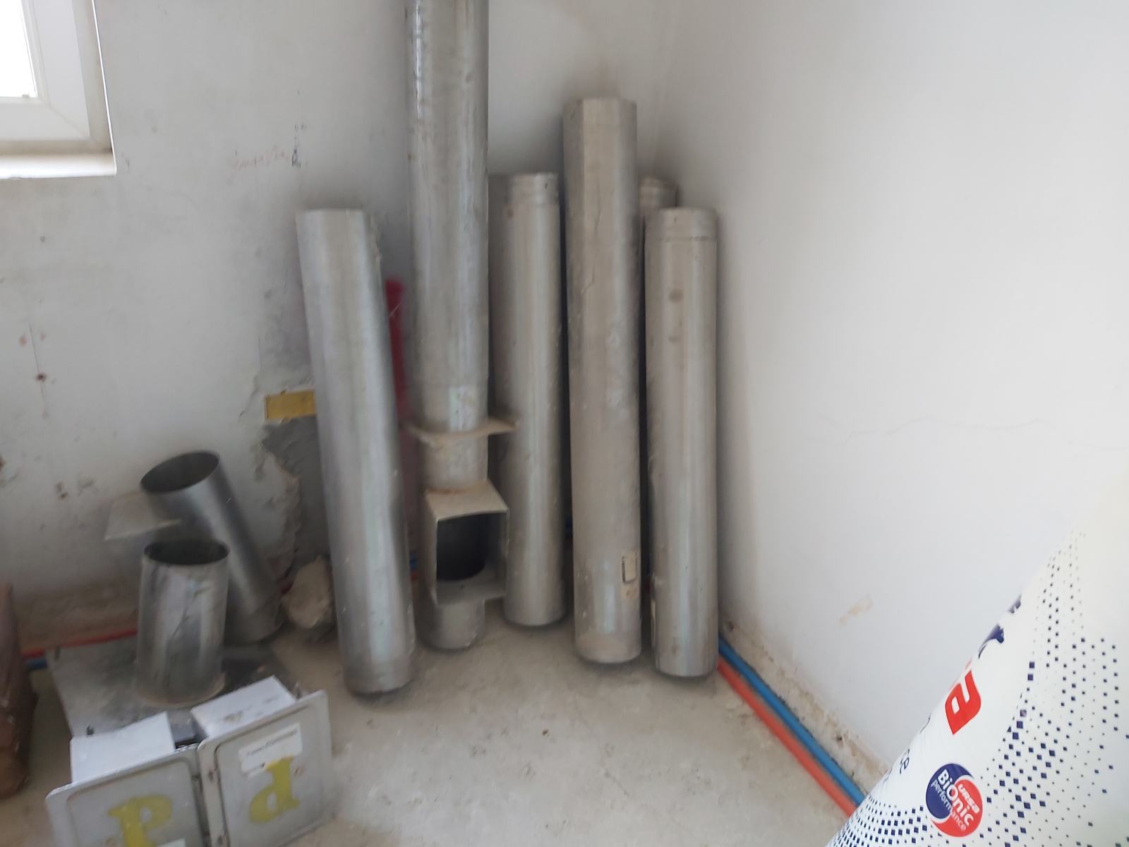 Inox cev za dimnik, dimna, fi 150, cca 7m