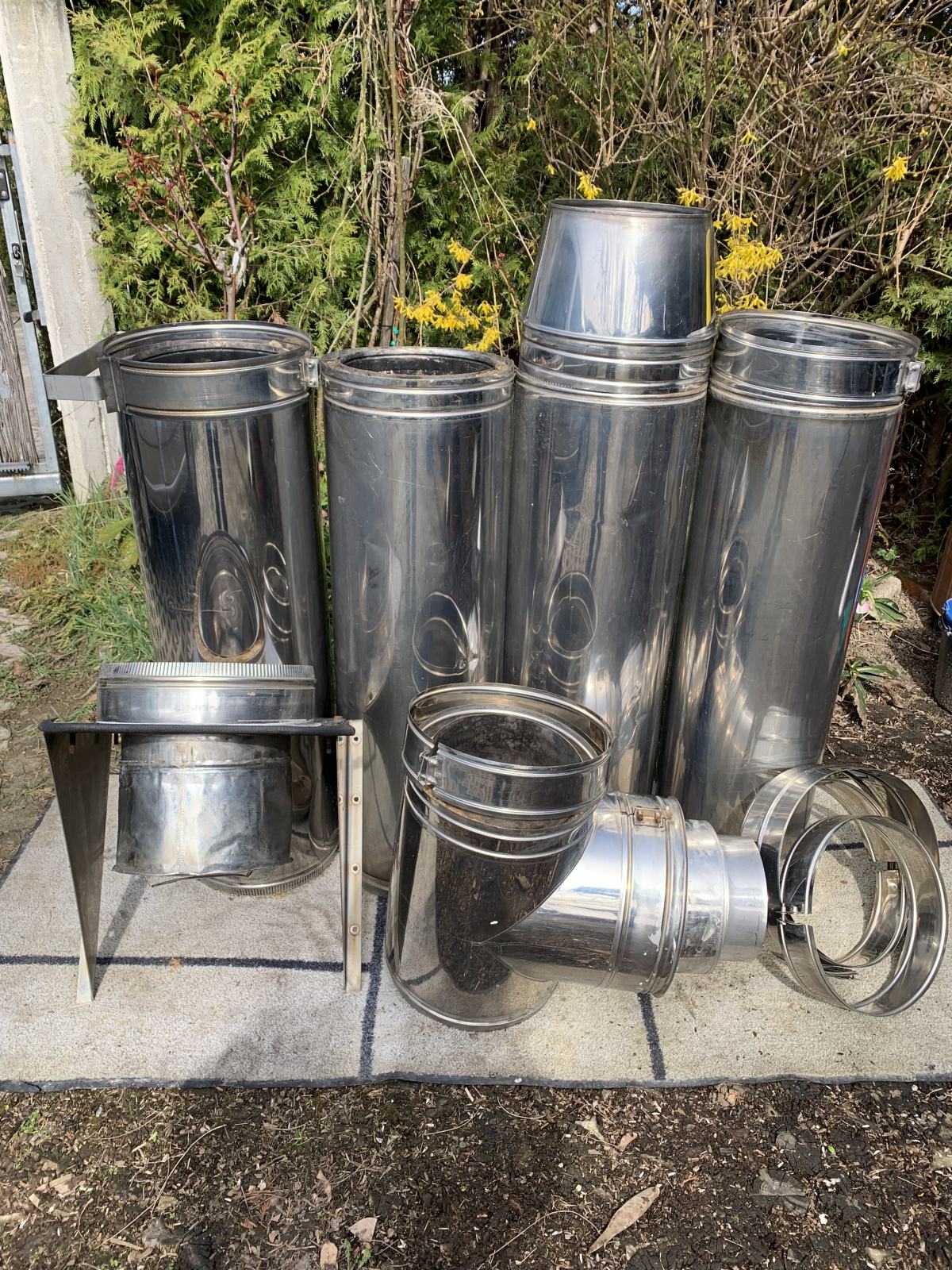 Inox dimnik -troslojni 250 mm