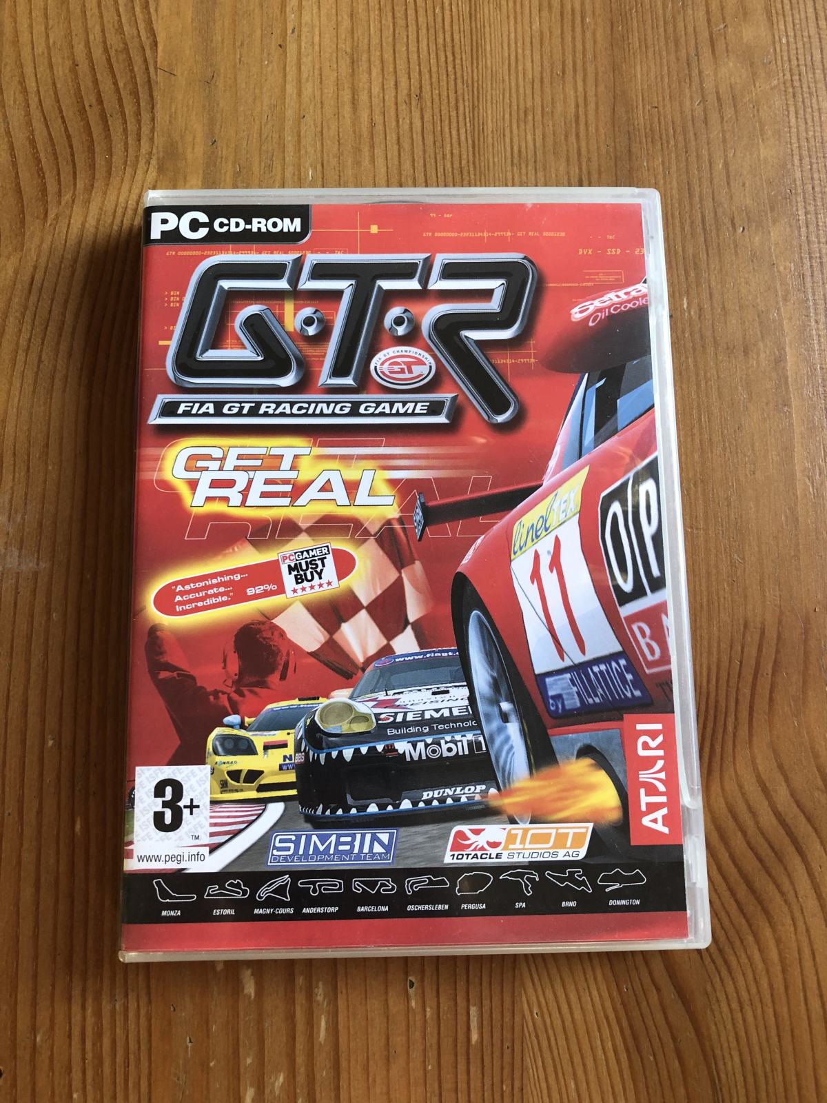 GTR Fia GT Racing Game (2 CD) PC original igra - odlično ohranjena