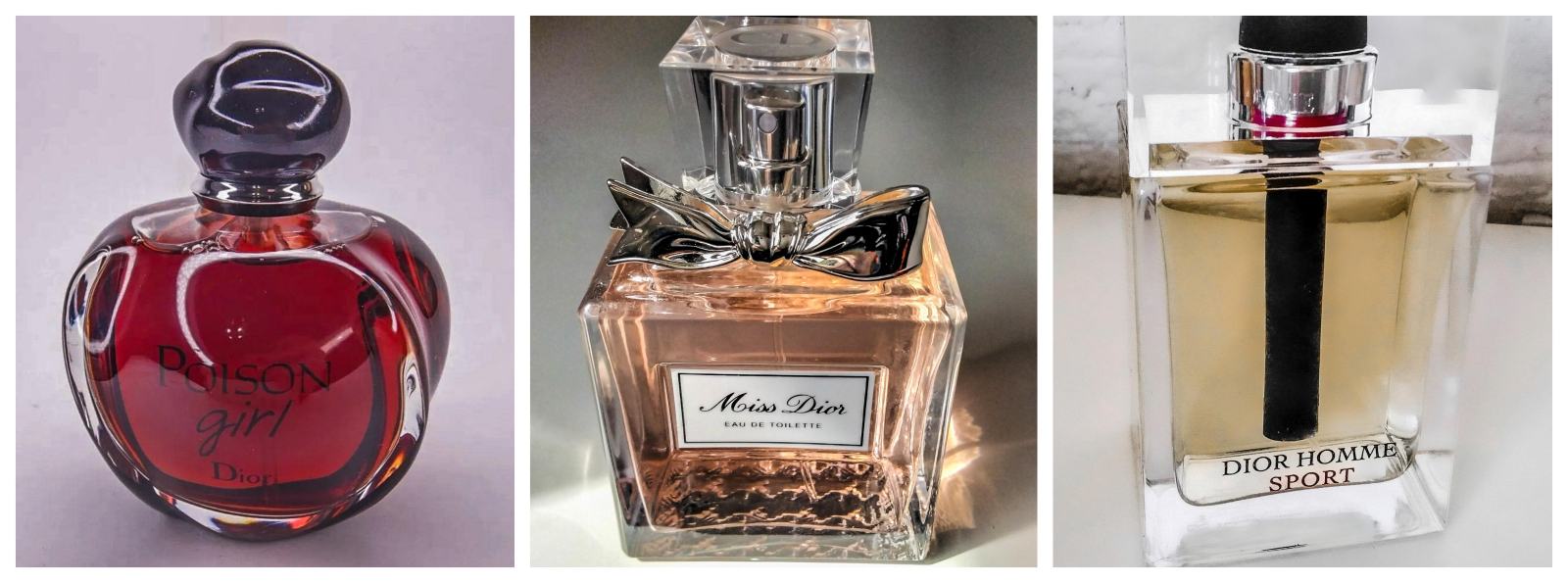 DIOR/Poisen Girl edp/Miss Dior edt/Homme sport 2016/rare/vintage