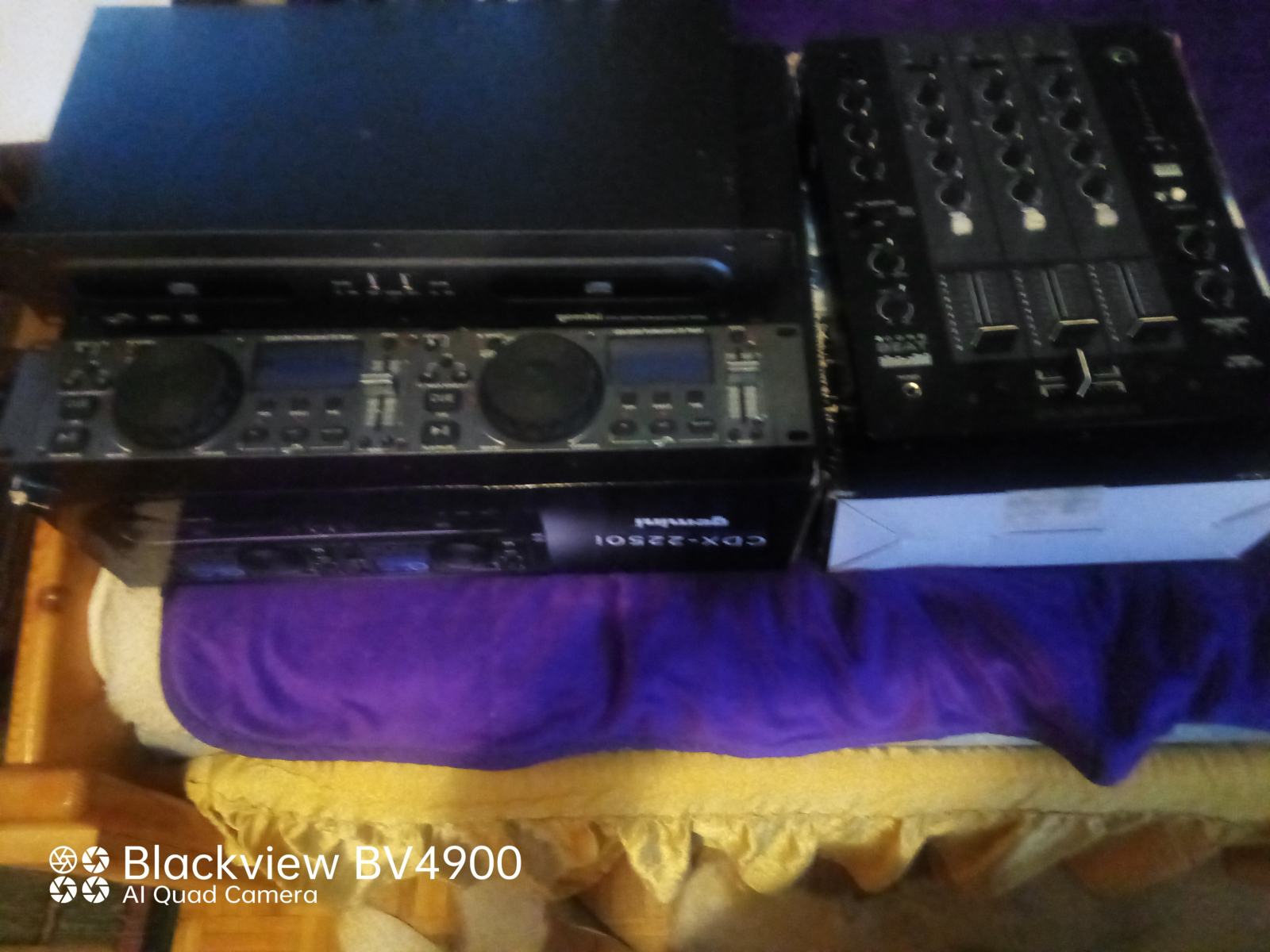 Dual Cd Player Gemini CDX - 2250i Mixer Dap Core Beat