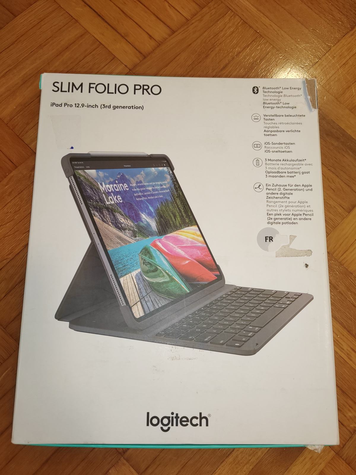 Logitech Slim Folio Pro tipkovnica za iPad Pro 12,9 (3. in 4. gen.)