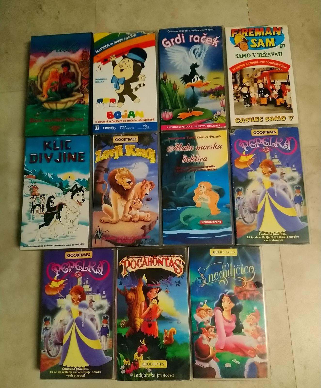 Risanke - VHS video kasete