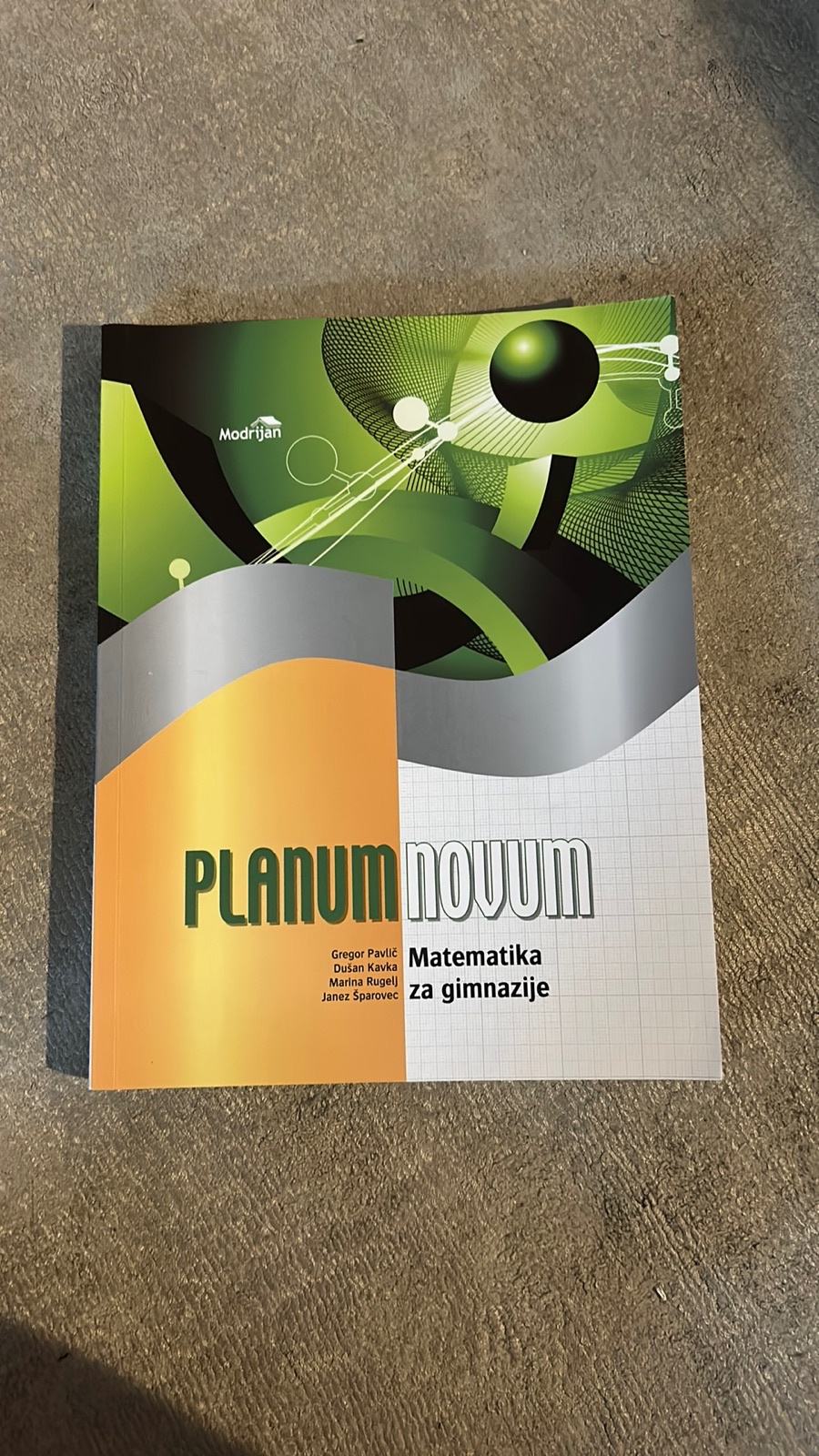 Planum novum učbenik za matematiko za gimnazije