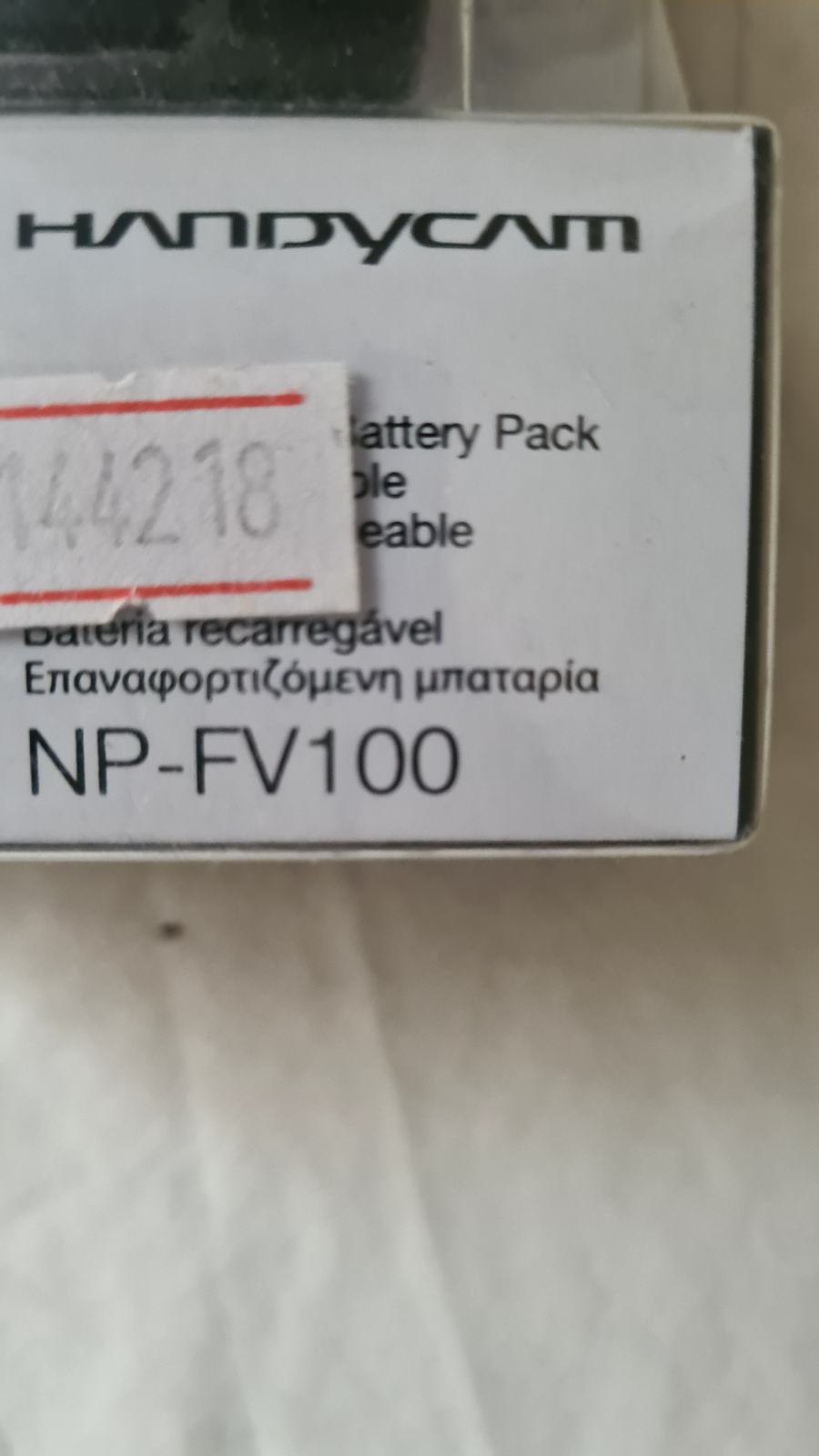 Sony NP-FV 100 ORIGINAL