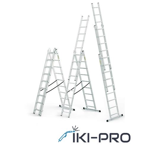 Aluminijasta lestev 3x7