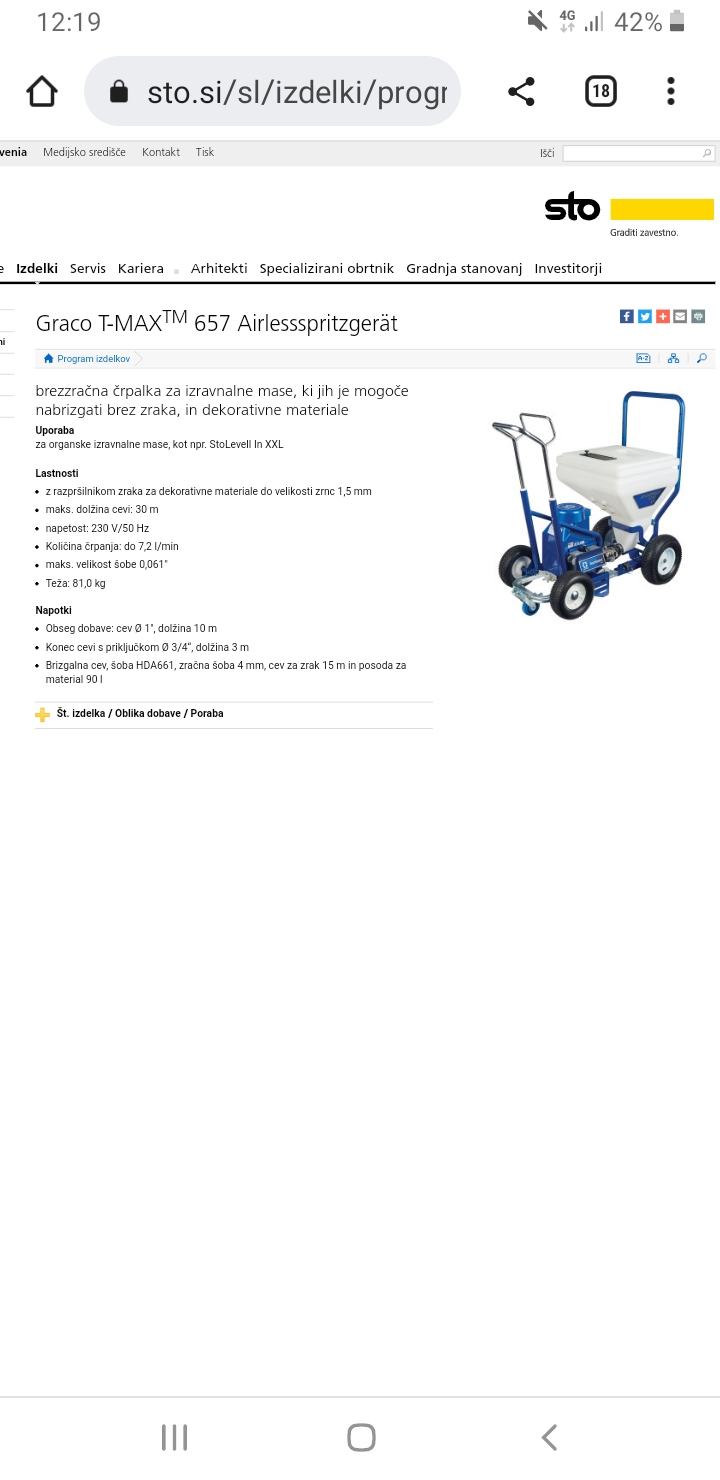 Graco t max 657