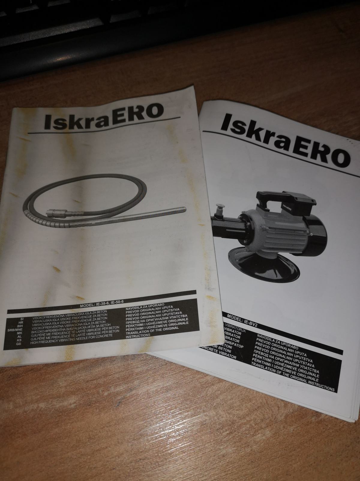 Vibrirna igla za beton , vibracijska igla, vibro el. pogon , vibrator