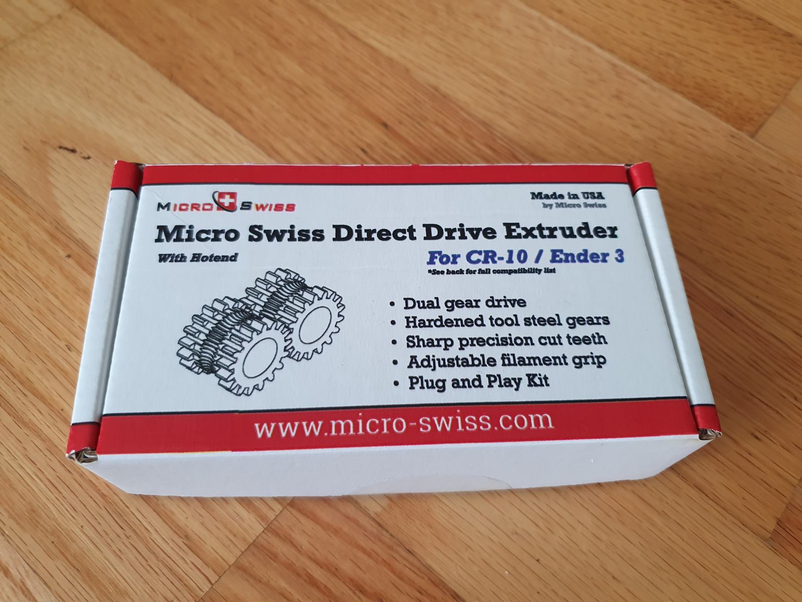 MicroSwiss Direct Drive Extruder za Creality CR-10 & Ender 3