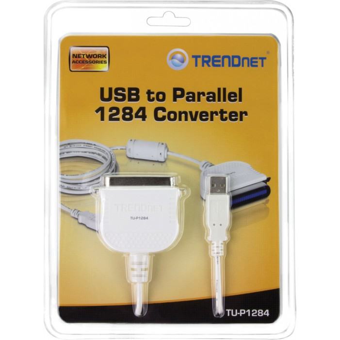 Trendnet TU-P1284 USB to Parallel 1284 Converter, NOV, NERABLJEN
