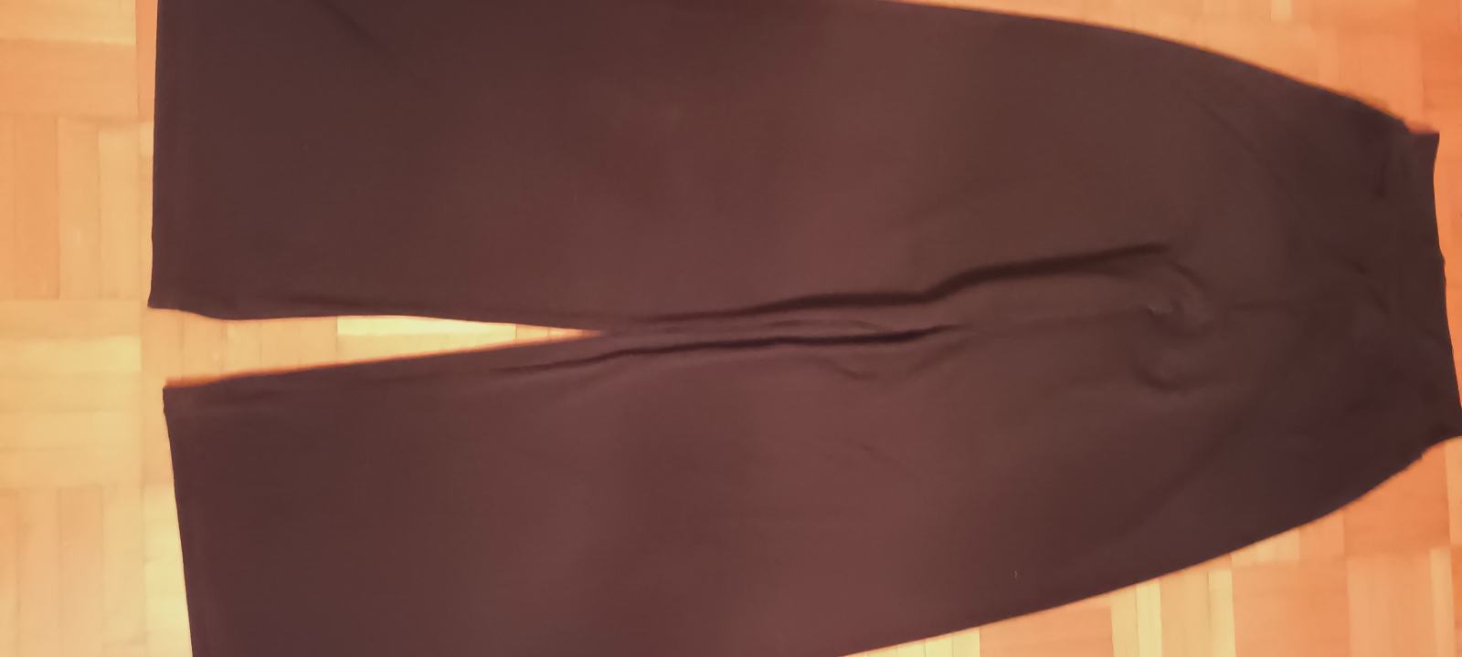 Plesne široke ženske hlače jersey, dolžina 107, pas 60 cm