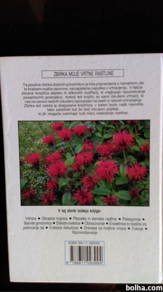 MOJE VRTNE RASTLINE OKRASNE TRAJNICE- D. JOYCE