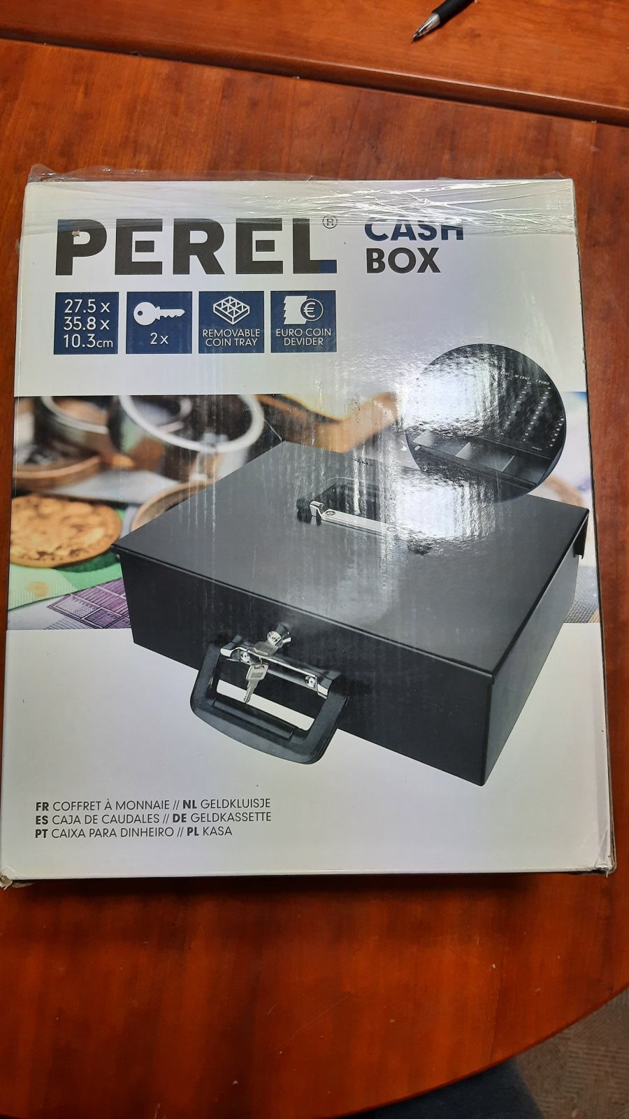 Blagajna/sef za denar Perel Tools