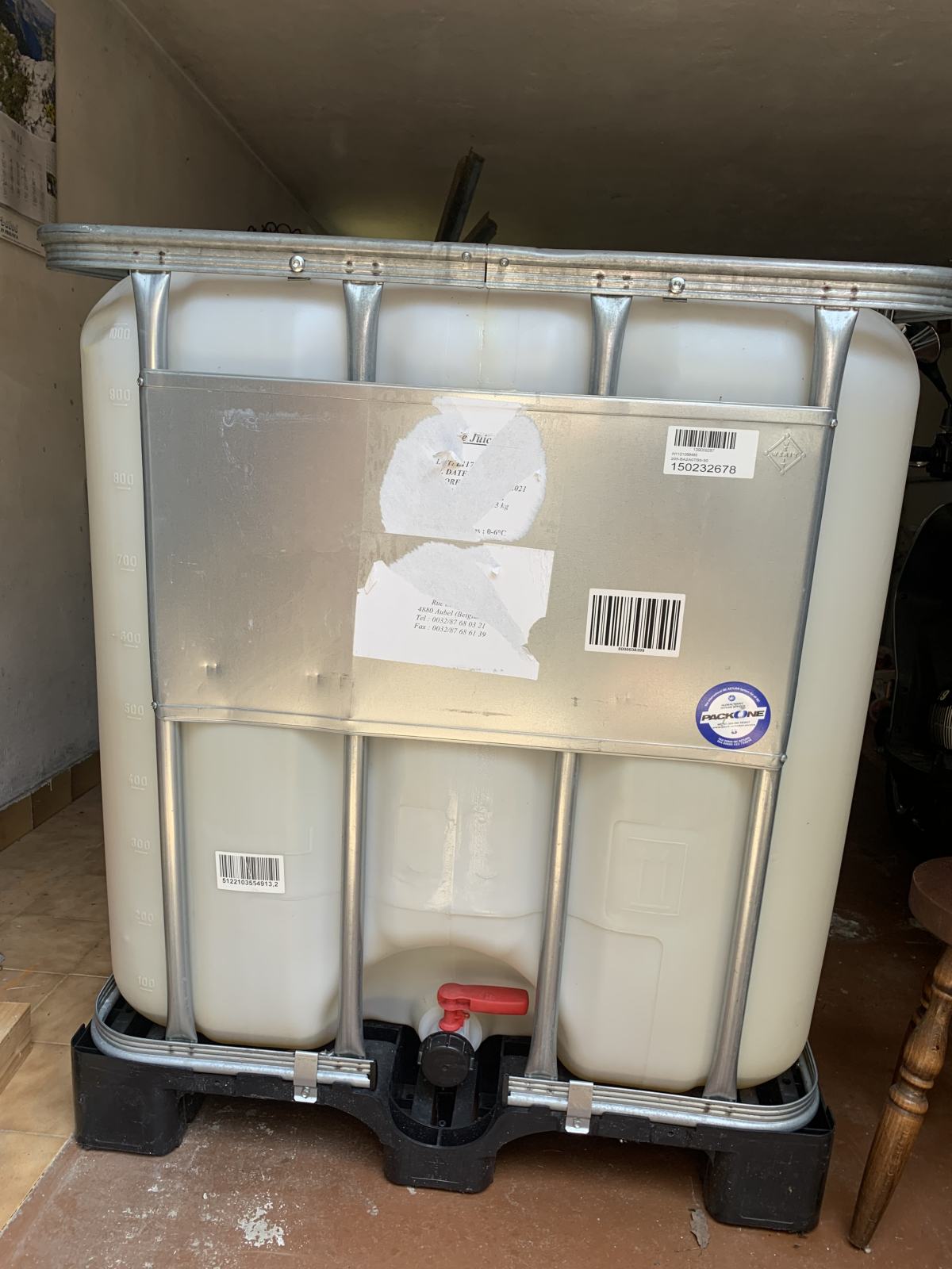 Cisterna - IBC kontejner 1000L