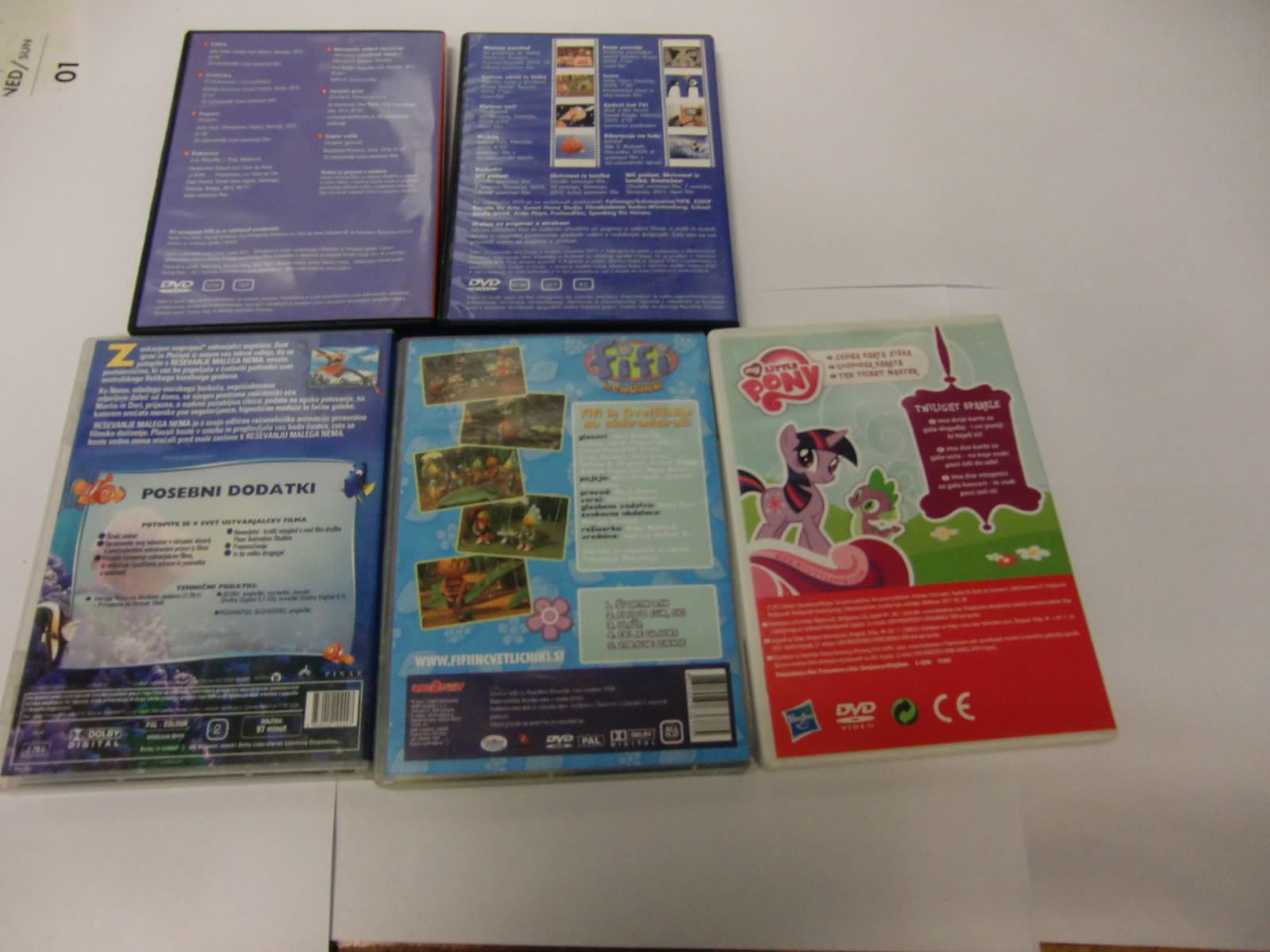 DVD OTROŠKI FILMI -RISANKE