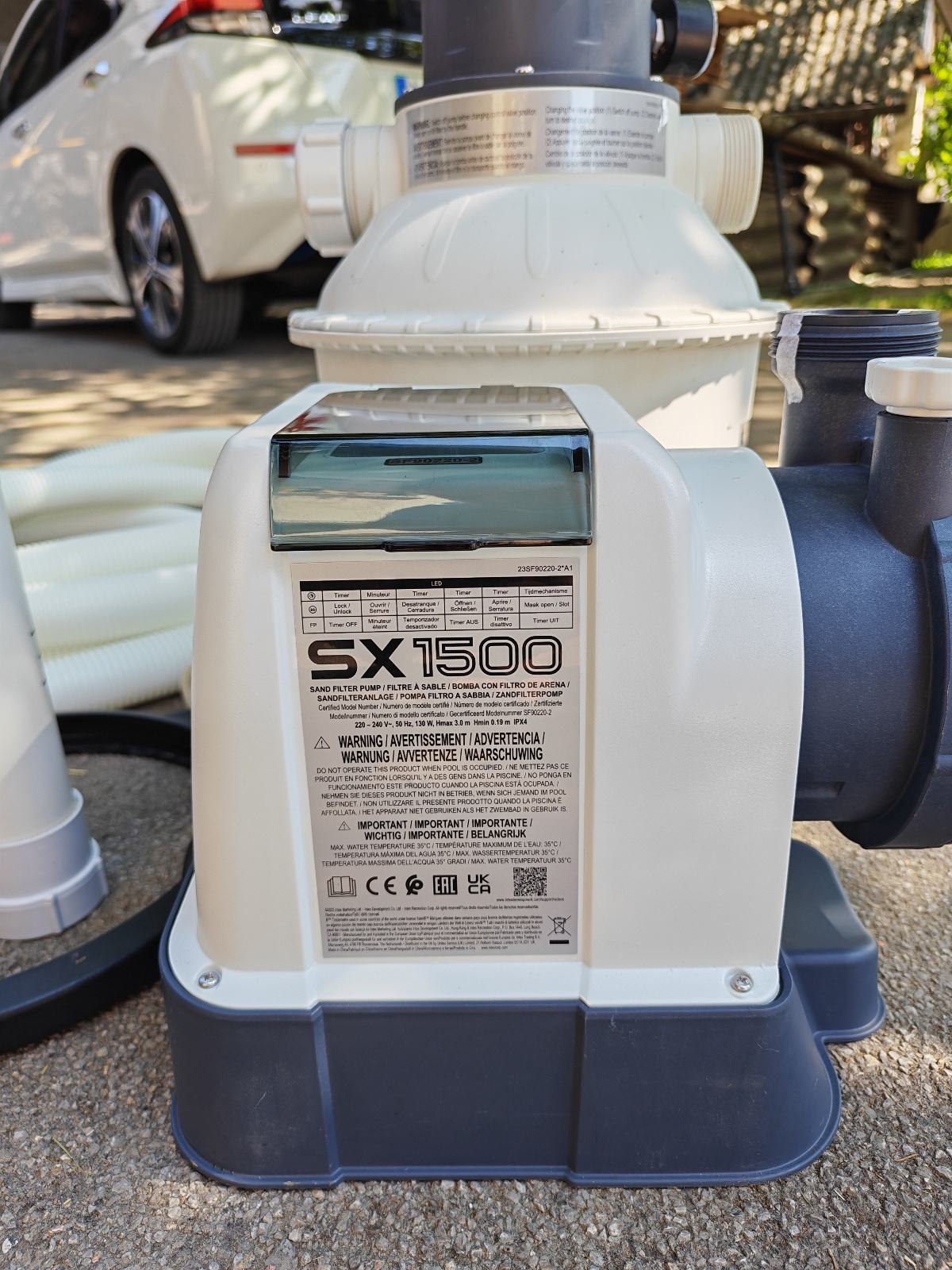 Intex SX 1500 Peščeni filter za nadzemni bazene