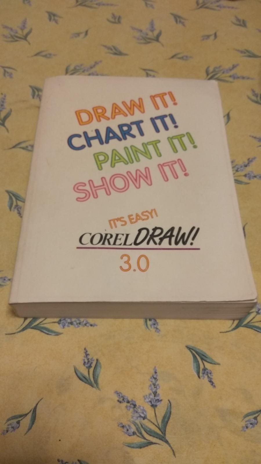 Knjiga coreldraw 3.0 chart,paint.show