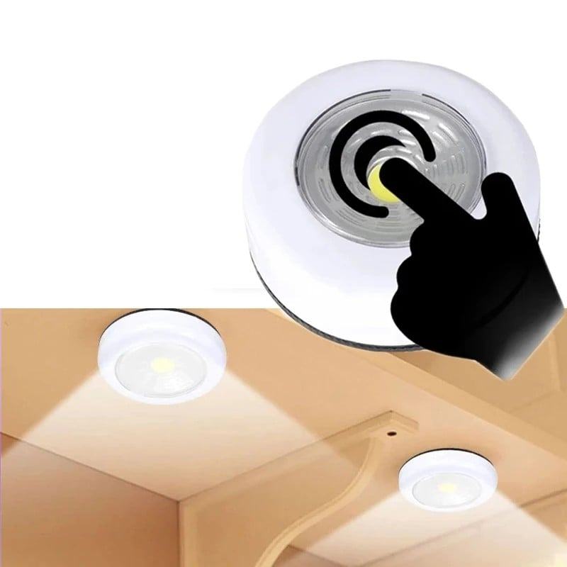 LED lučka na dotik -samolepljiva