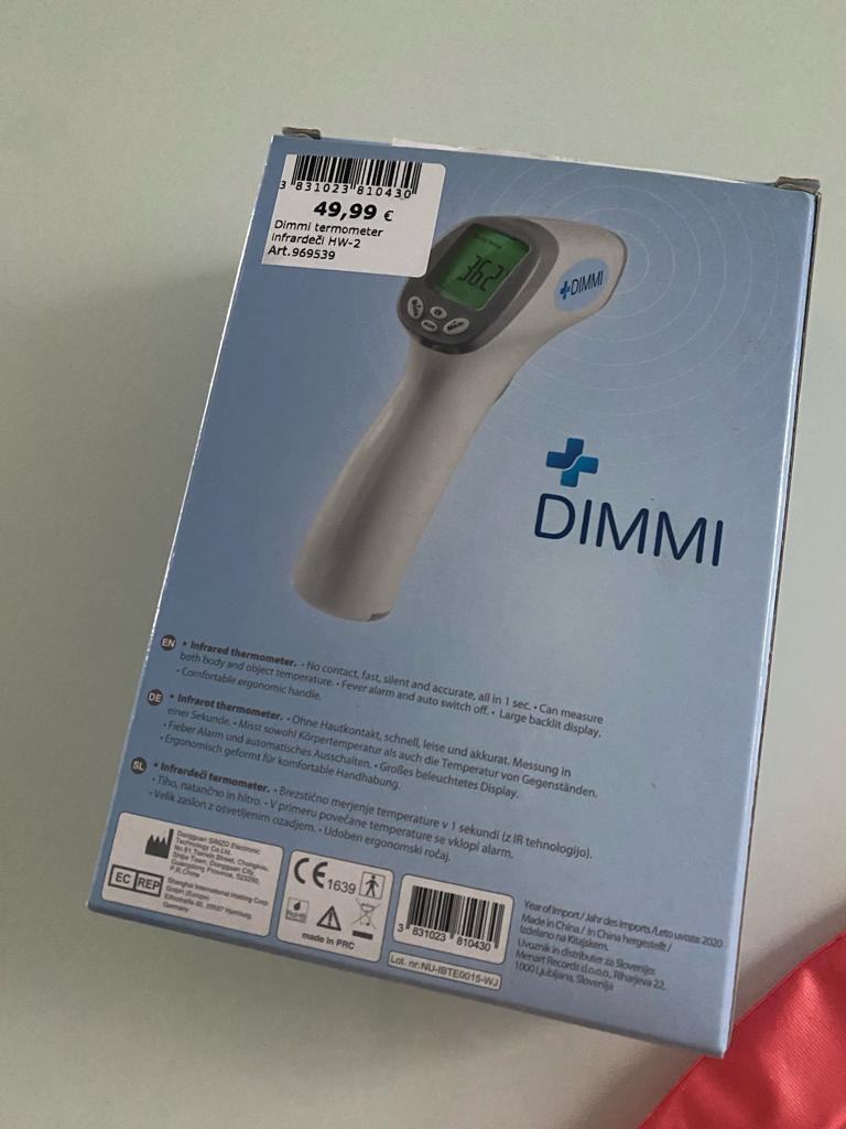 Merilnik temperature DIMMI