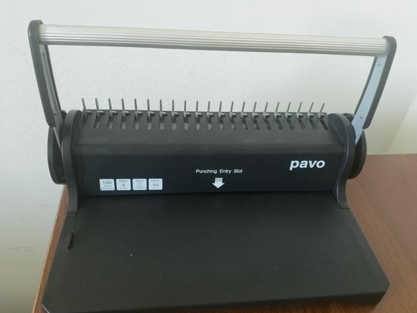 Naprava za vezanje papirja v spiralo Pavo Smartmaster Paper Binder