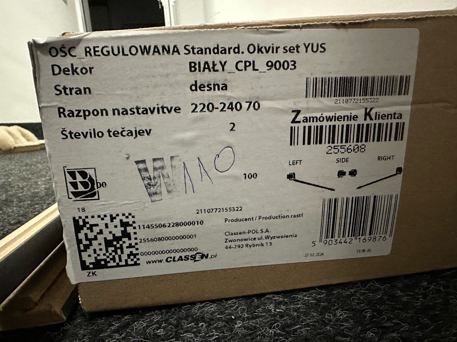 PODBOJ V BELI BARVI (ŠTOK)