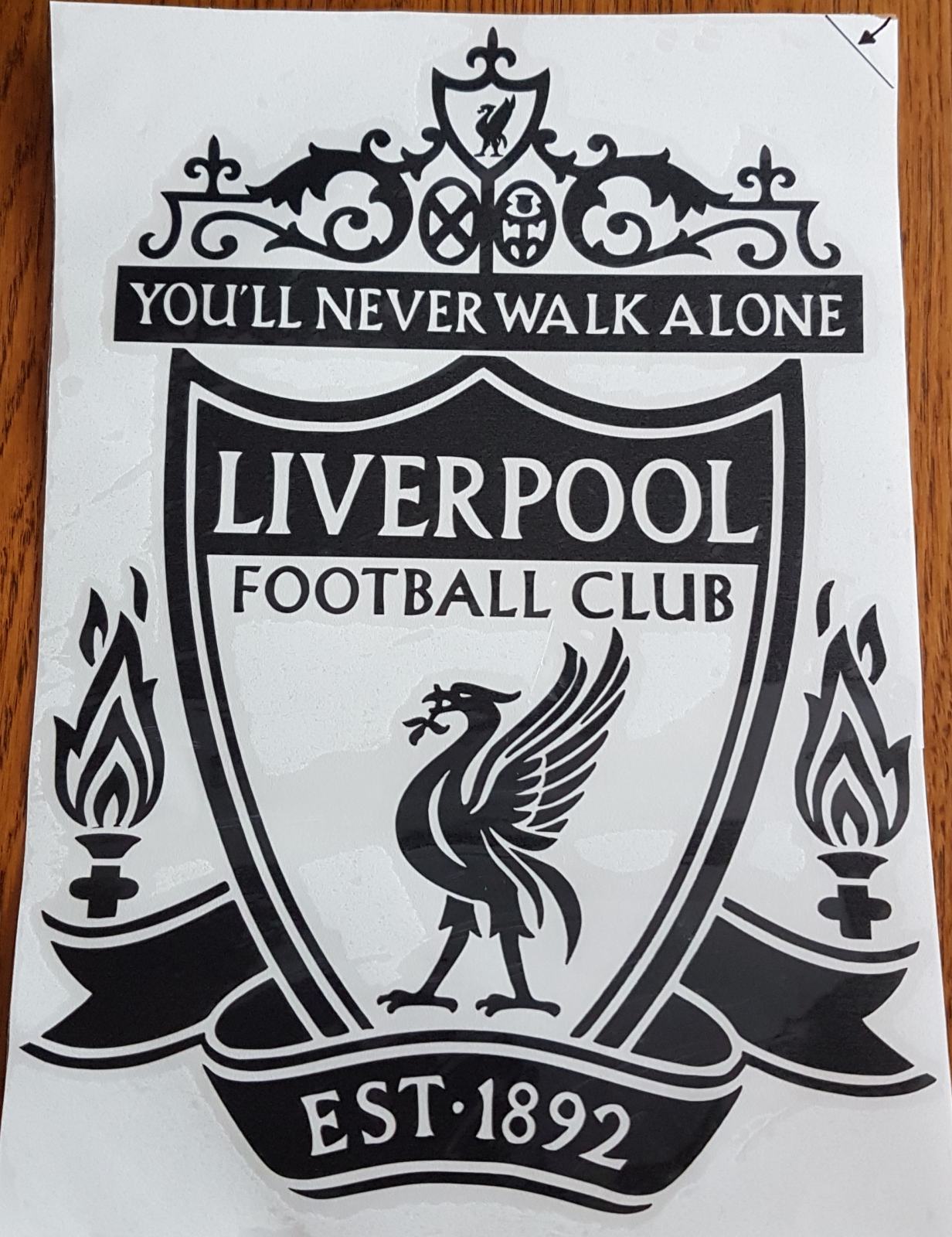 Stenska nalepka FC Liverpool