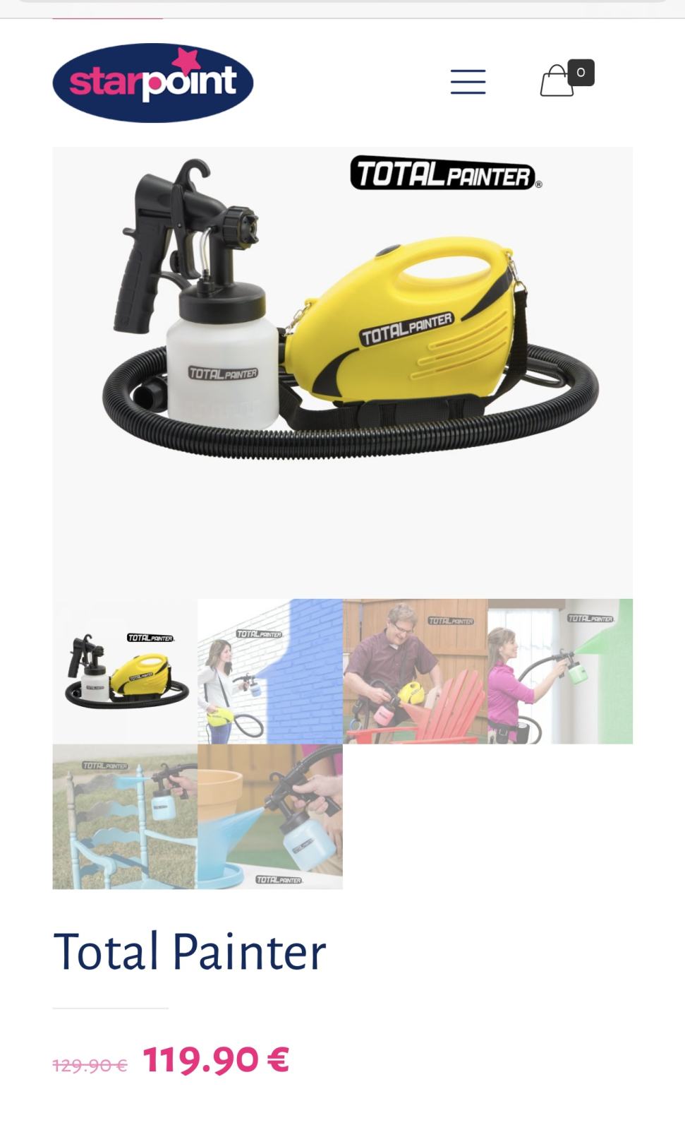 Total painter- brizgalna pištola