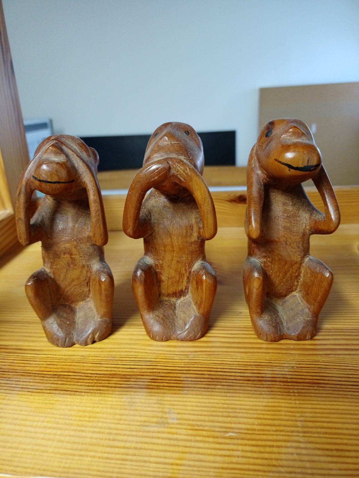 Tri opice - ne slišim, ne vidim, ne govorim - zabavno darilo