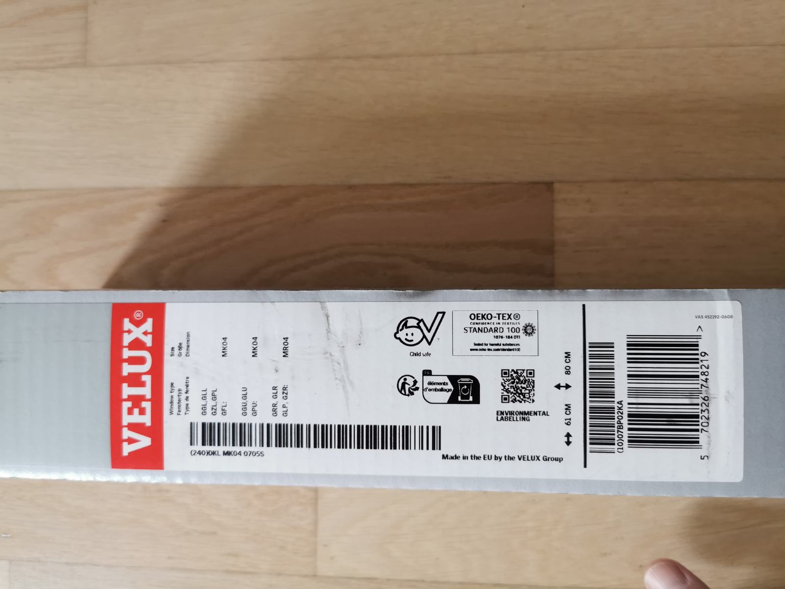 Velux siesta senčilo Bambi