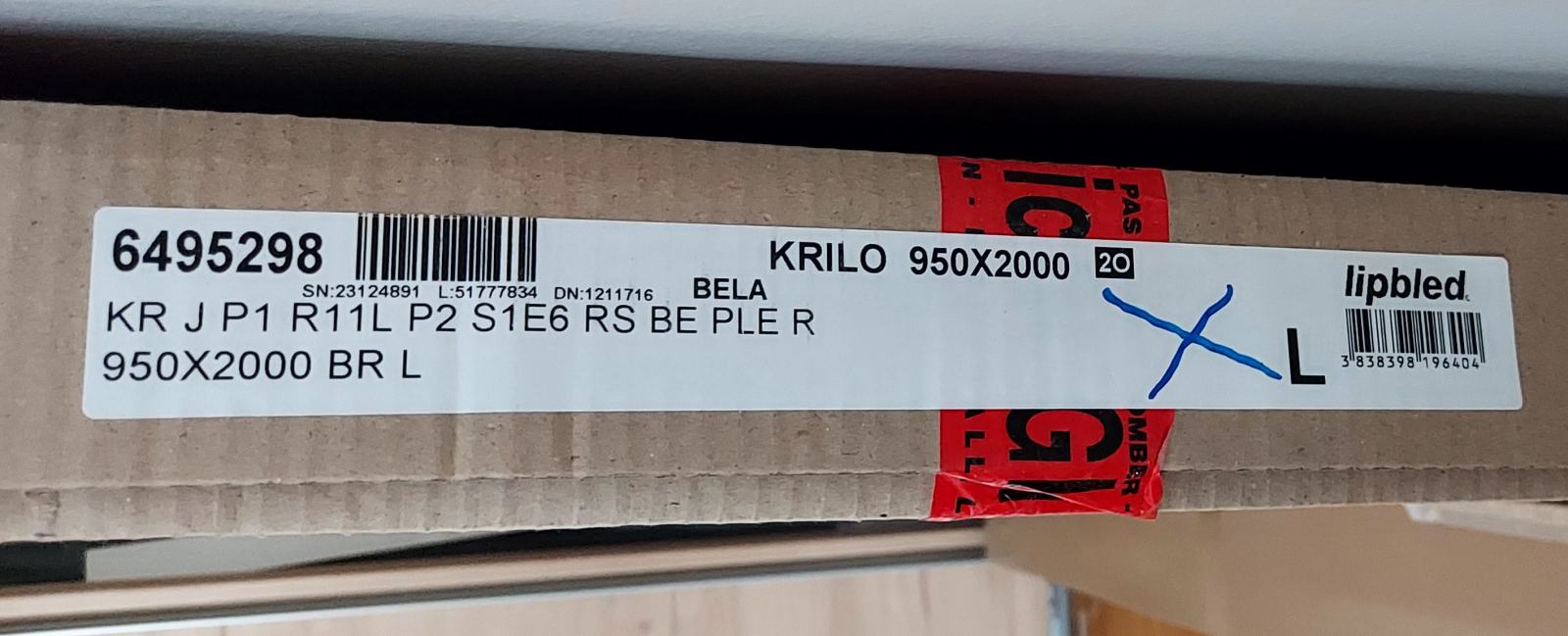 Vrata Lip Bled 950X200