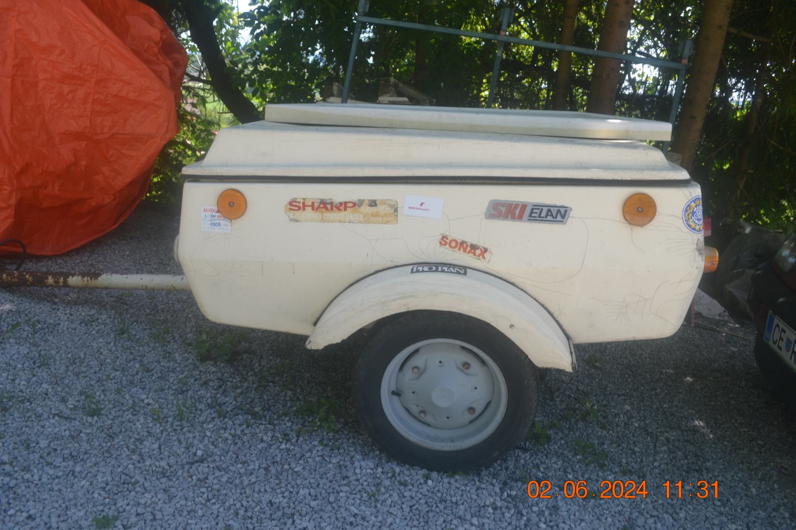 Niewiadow NP250N, poljska prikolica, cena: 500 EUR, tel: 070 222 370 ...