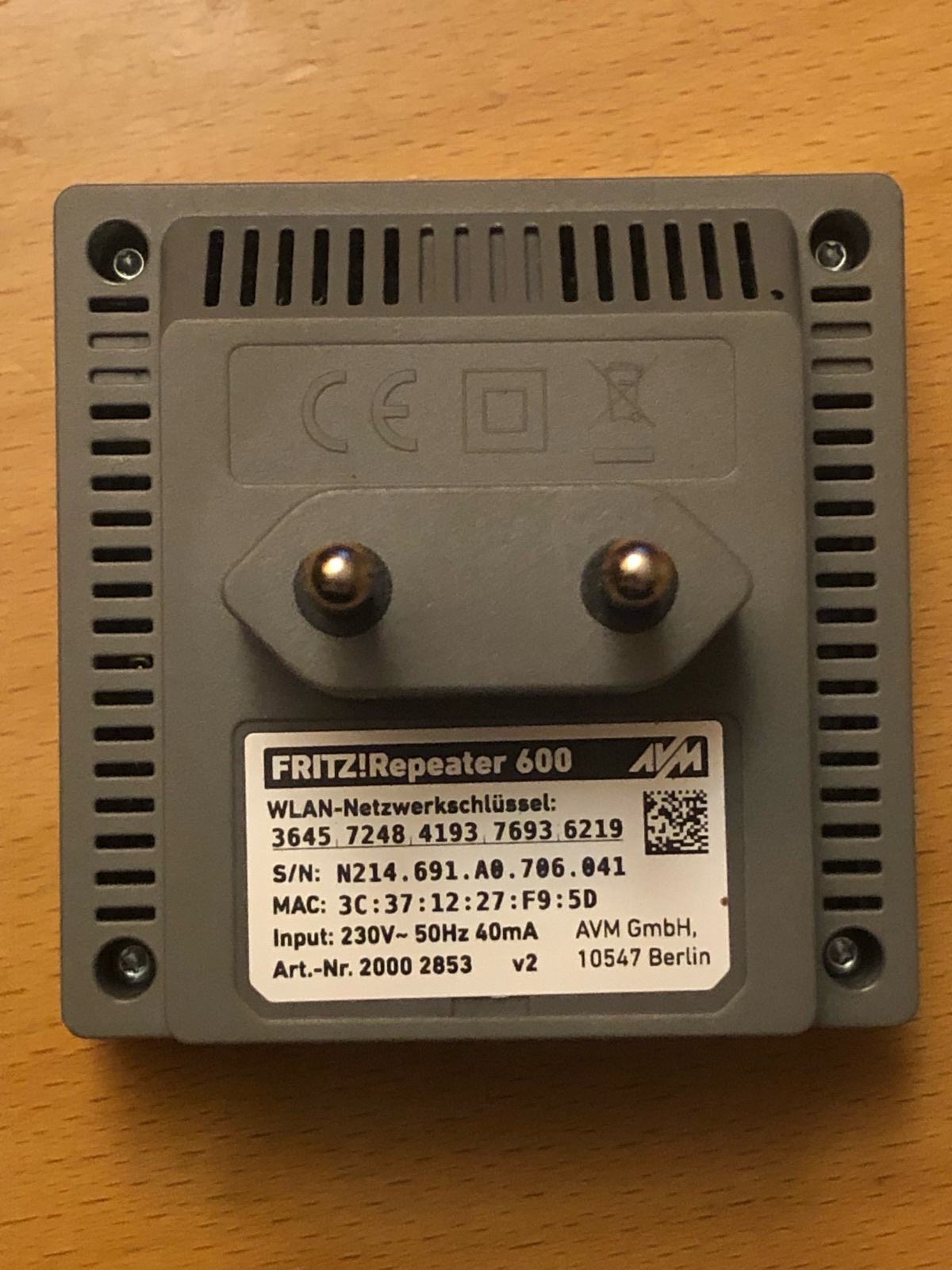 FritzBox! MESH extender, repeater