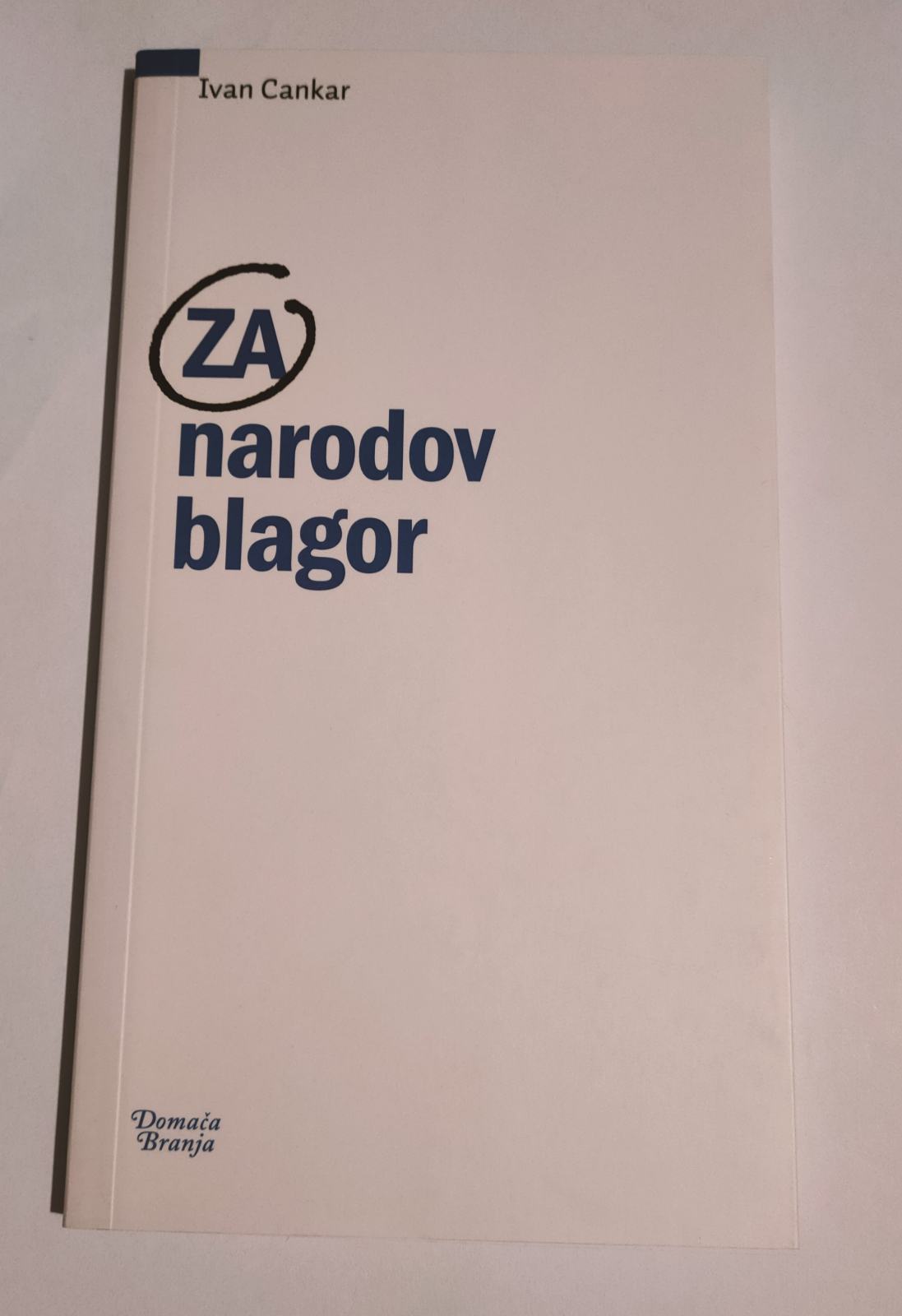 Za narodov blagor (Ivan Cankar)