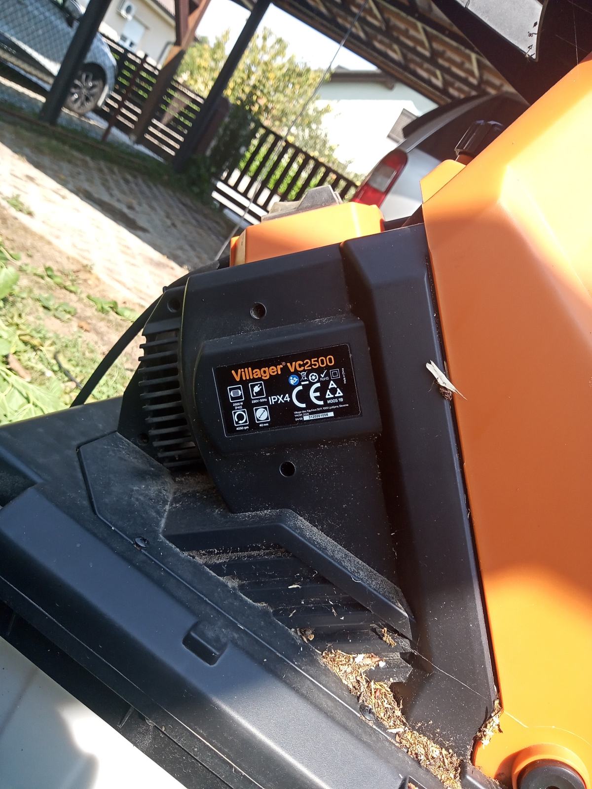 Drobilec vej Villager VC2500