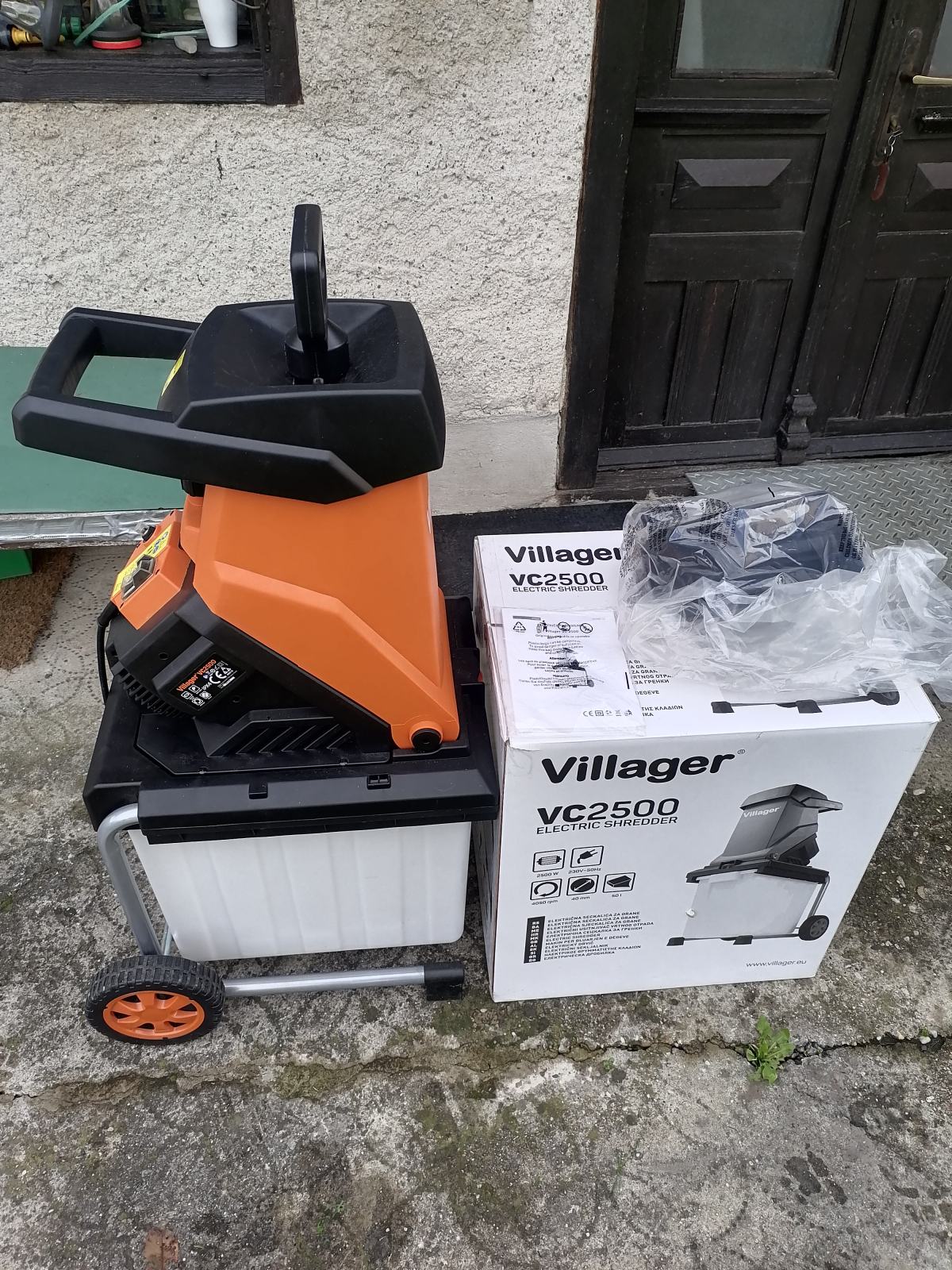 Električni drobilec vej Villager VC 2500