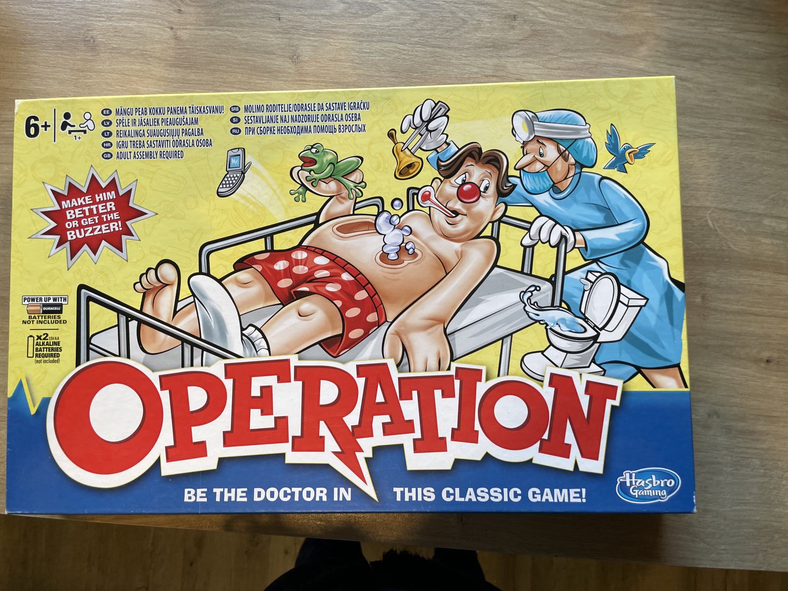 Družabna igra hasbro operation