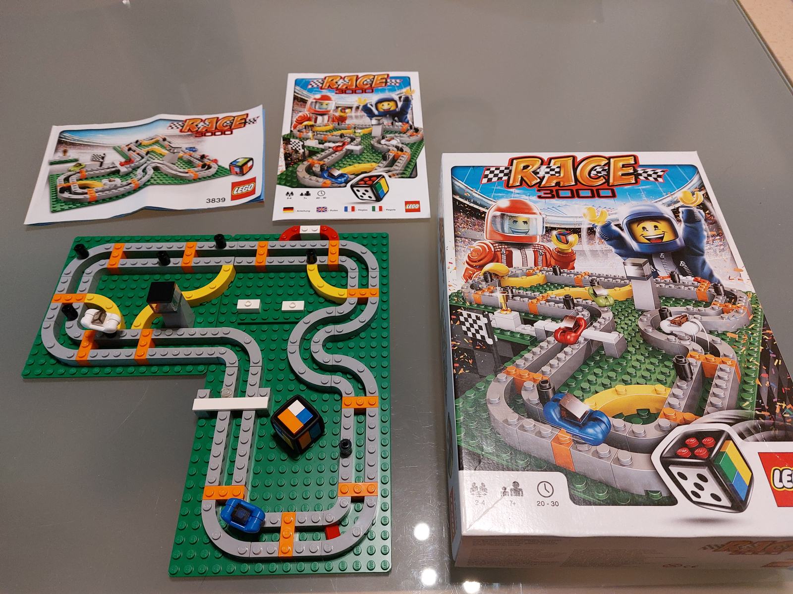 Družabna igra Lego race 3000
