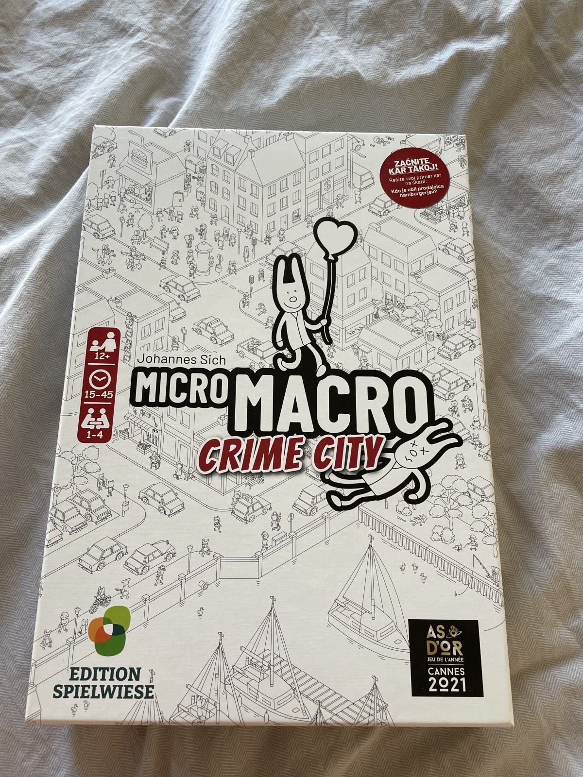 MicroMacro Crime City