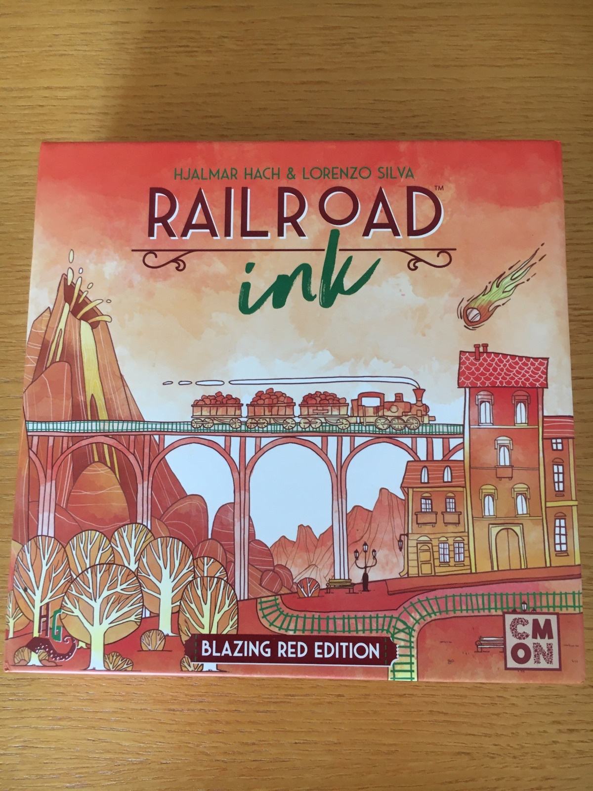 Railroad Ink: Blazing Red Edition