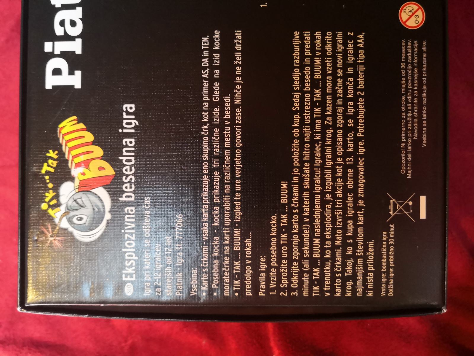 Tik Tak BUMMM in Chocolate fix logična igra