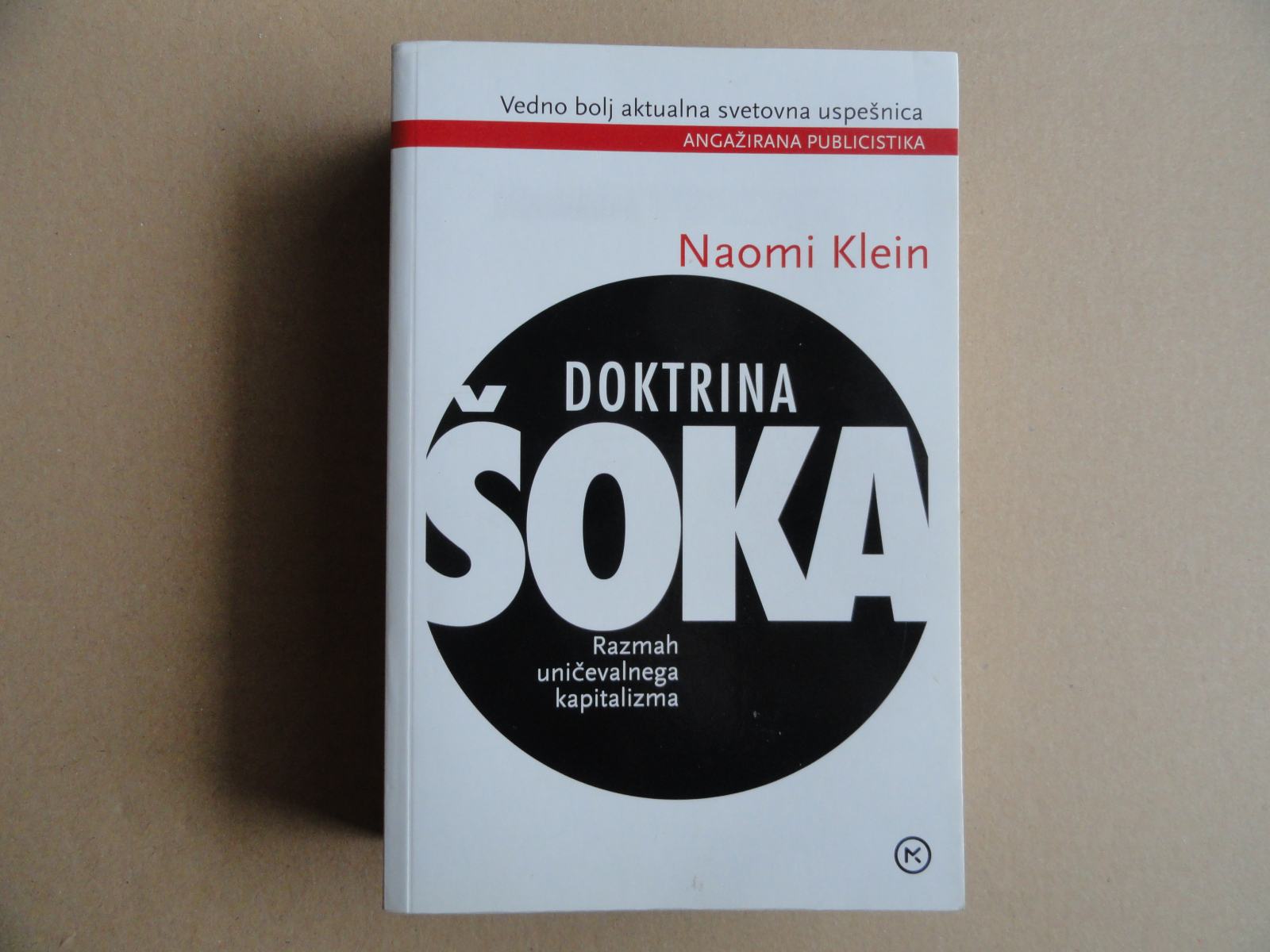 NAOMI KLEIN, DOKTRINA ŠOKA, RAZMAH UNIČEVALNEGA KAPITALIZMA