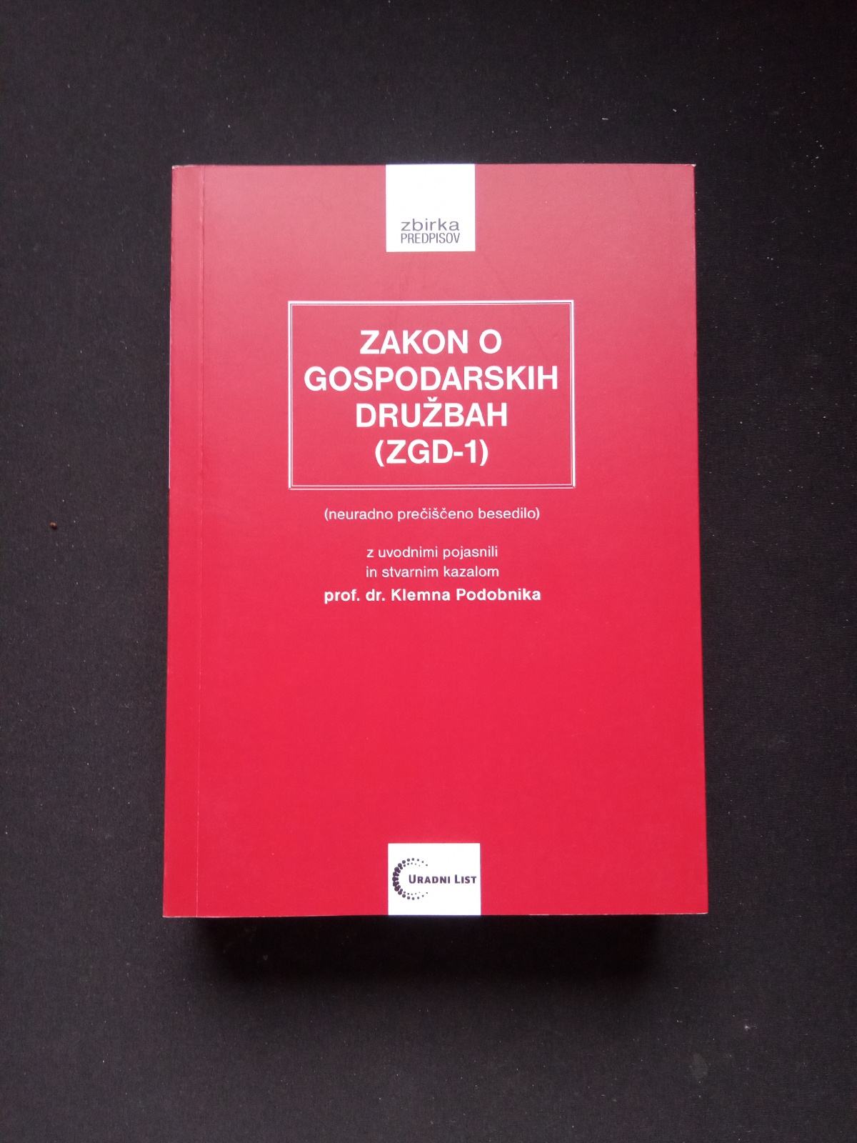 Zakon o gospodarskih družbah (ZGD-1)