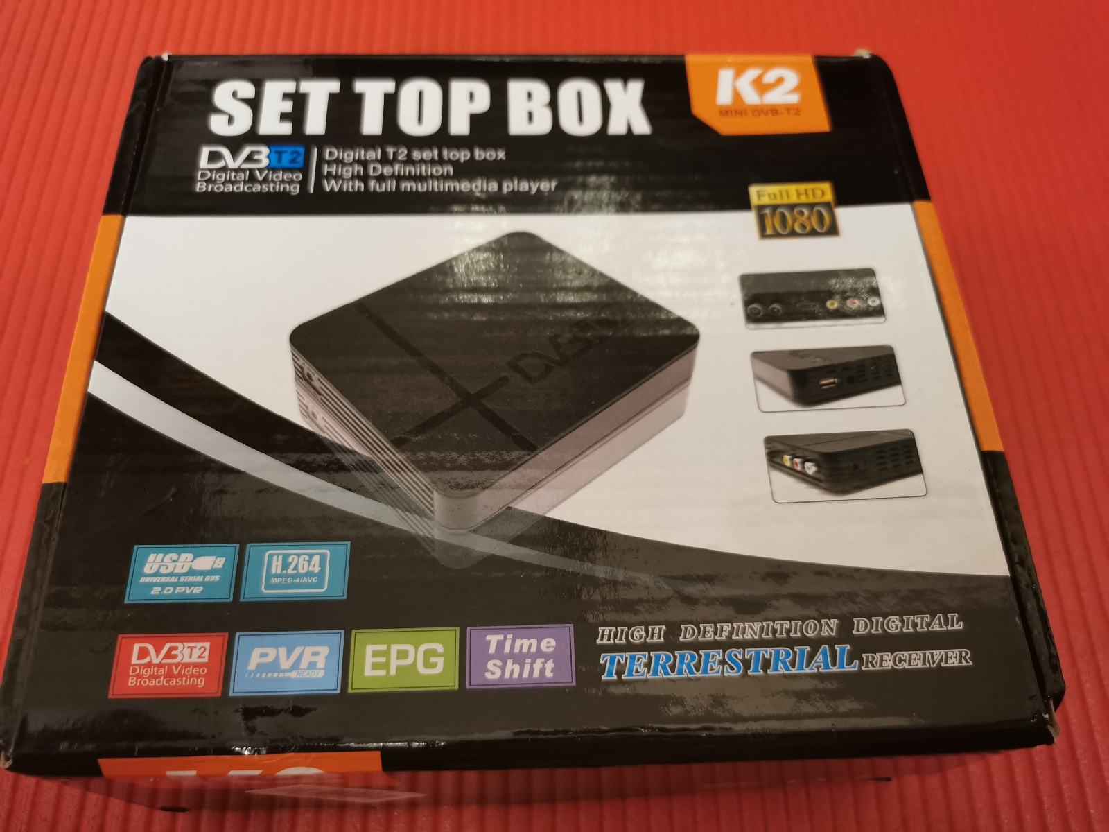 Mini K2 DVB-T2 set top box