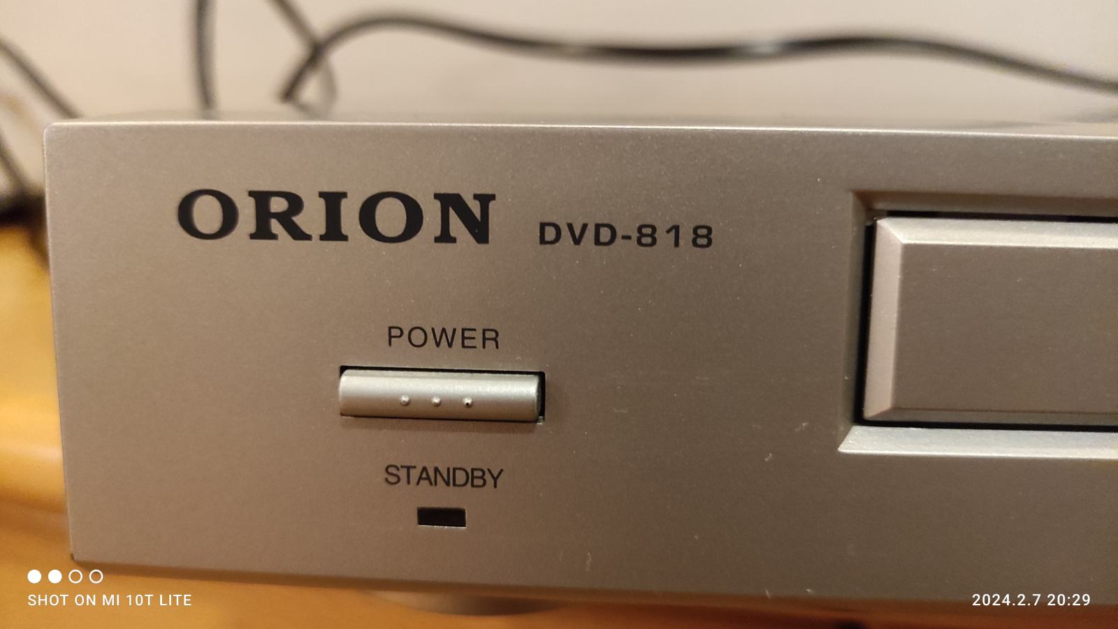 DVD/CD player ORION DVD-818